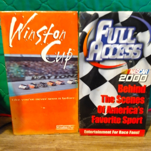 Winston cup nascar | Media | Sealed New Nascar Vhs Winston Cup Full Access Video Sealed Nascar ...